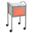 Safco Impromptu Locking File Cart 29 12 H x 18 W x 21 14 D - Office Depot
